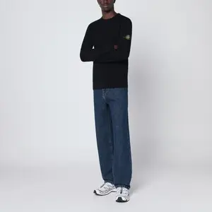 Stone Island Ribbed Crew Neck Sweater