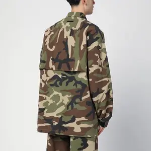 Fear Of God Camouflage Shirt Jacket - Green