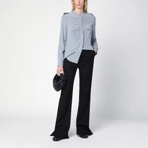 Chloé Asymmetrical Wool Trousers