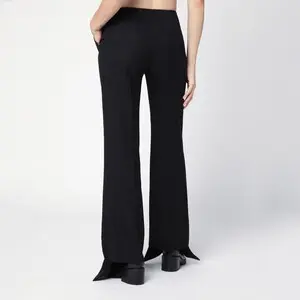 Chloé Asymmetrical Wool Trousers