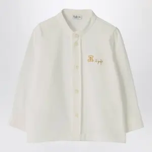 IL GUFO Shirt With Bear Embroidery