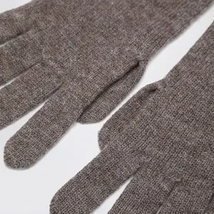 DARKPARK Long Cashmere Gloves - Brown