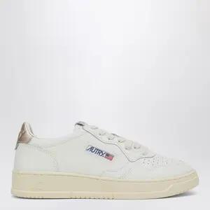 Autry White Leather Trainers