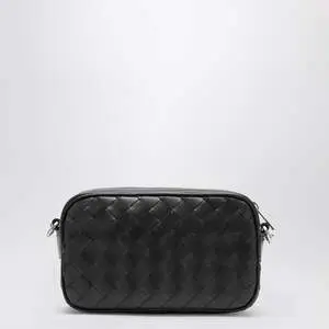 Bottega Veneta Camera Bag Intrecciato Mini Bag - Black