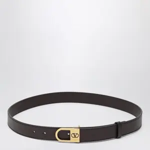 Valentino Garavani Vlogo Signature Belt - Brown