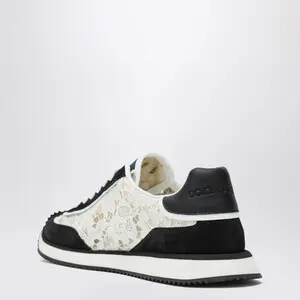 Dolce & Gabbana Lace Accent Sneakers