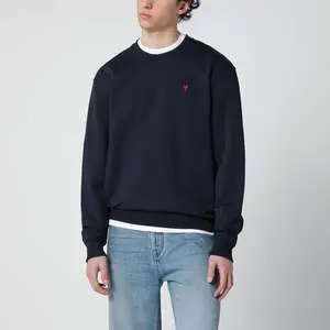 AMI Paris Ami Paris Ami De Coeur Sweatshirt - Blue