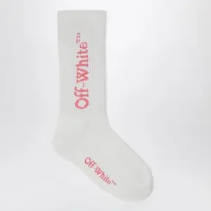 Off-White Socks With Logo - White