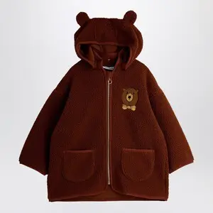 MINI RODINI Bear Pile Jacket