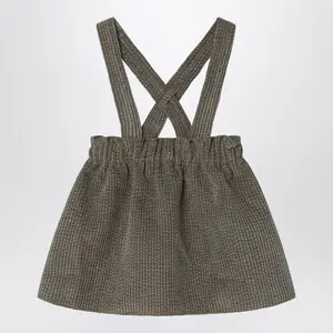 TEDDY & MINOU Ribbed Overall With Crossed Straps