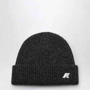 K-WAY Brice Wool Bonnet - Black