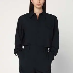 Bottega Veneta Wool Twill Shirt - Blue