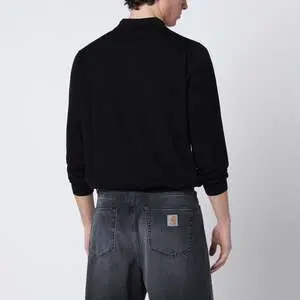 DRUMOHR Cotton Polo - Black