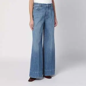 Bottega Veneta Mid Palazzo Jeans - Blue