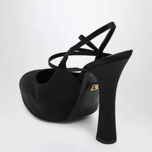 Dolce & Gabbana High Heel Satin Slingback
