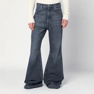Rick Owens Washed Flared Jeans