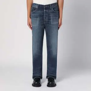 AGOLDE Washed Regenerated Denim Jeans - Blue