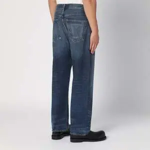 AGOLDE Washed Regenerated Denim Jeans