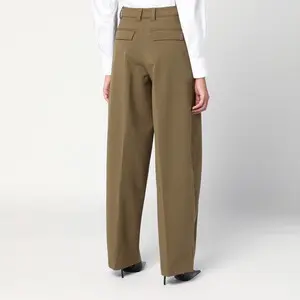 THELATEST Wide Leg Wool Blend Trousers