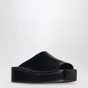 THE ROW Emi Flatform Sandals - Black