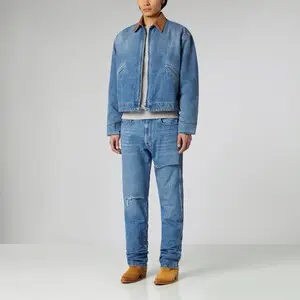 1989 STUDIO Denim Worker Jacket - Light Blue