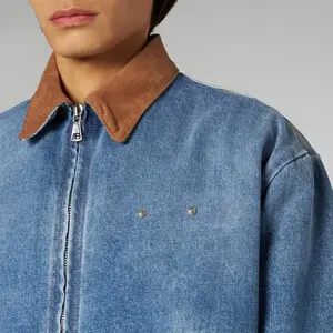 1989 STUDIO Denim Worker Jacket - Light Blue