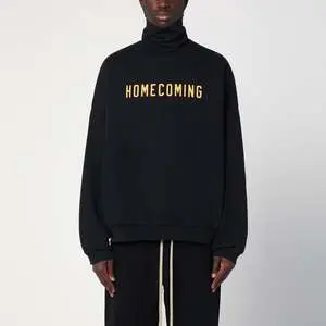 Fear Of God Fear Of God Essentials High-Neck Homecoming Sweatshirt - Black