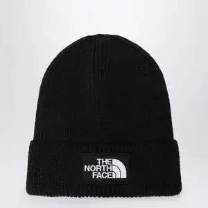 The North Face Logo Patch Beanie - Black