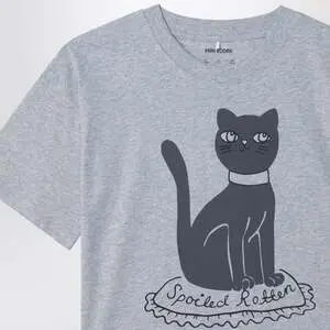 MINI RODINI Organic Cotton T-shirt - Grey