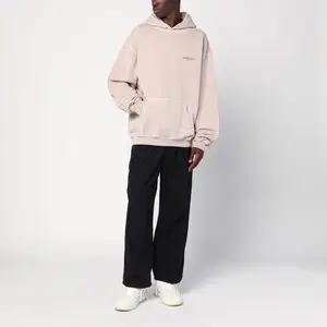 REPRESENT Oversized Hooded Sweatshirt - Pink