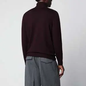 DRUMOHR Merino Wool Turtleneck Sweater - Black