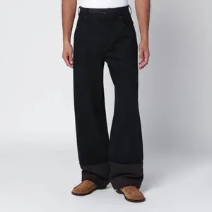 Loewe Straight-leg Cuffed Jeans