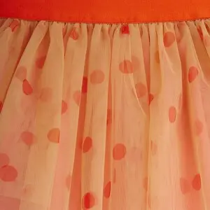 MINI RODINI Dotted Tulle Skirt