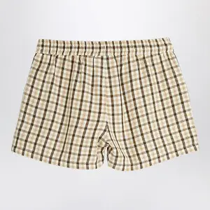 MINI RODINI Check Pattern Shorts