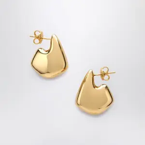 Bottega Veneta Fin Mini Earrings - Metal