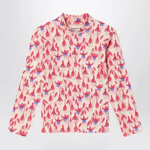 MINI RODINI Patterned Organic Cotton Blouse