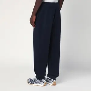 Burberry Navy Cashmere-blend Jogging Pants