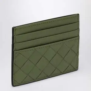 Bottega Veneta Fondant/macha Intrecciato Card Holder Brown