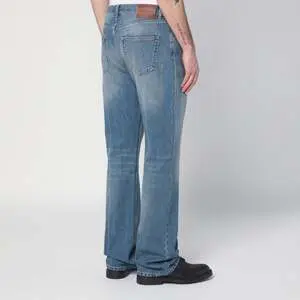 Alexander McQueen Faded Jeans - Blue