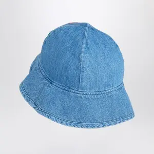 MINI RODINI Musical Note Denim Fisherman Hat