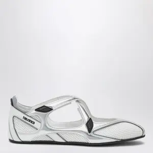 Attico Ballerina Flat - Grey