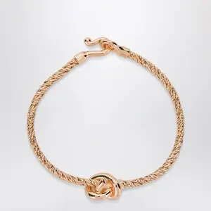 Bottega Veneta Gold-plated Knot Bracelet - Metal