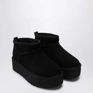UGG Classic Ultra Mini Boot With Platform - Black