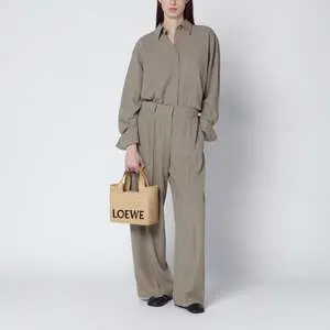 Loewe Small Raffia Tote Bag
