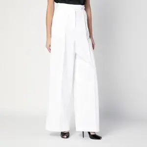 Givenchy Pleated Wide Leg Trousers