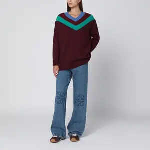 Loewe Layered Trompe L'oeil Wool-blend Top