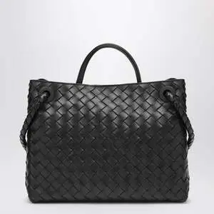 Bottega Veneta Medium Andiamo Bag - Black