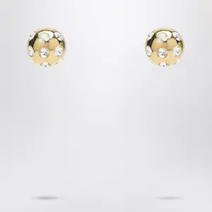 Jacquemus Rhinestone Stud Earrings - Metal