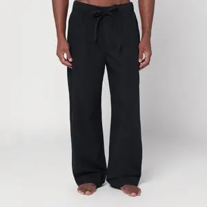 TEKLA Pyjama Trousers - Black