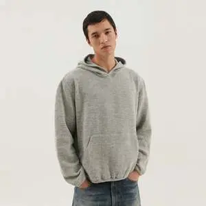 1989 STUDIO Gray Knitted Hoodie - Grey